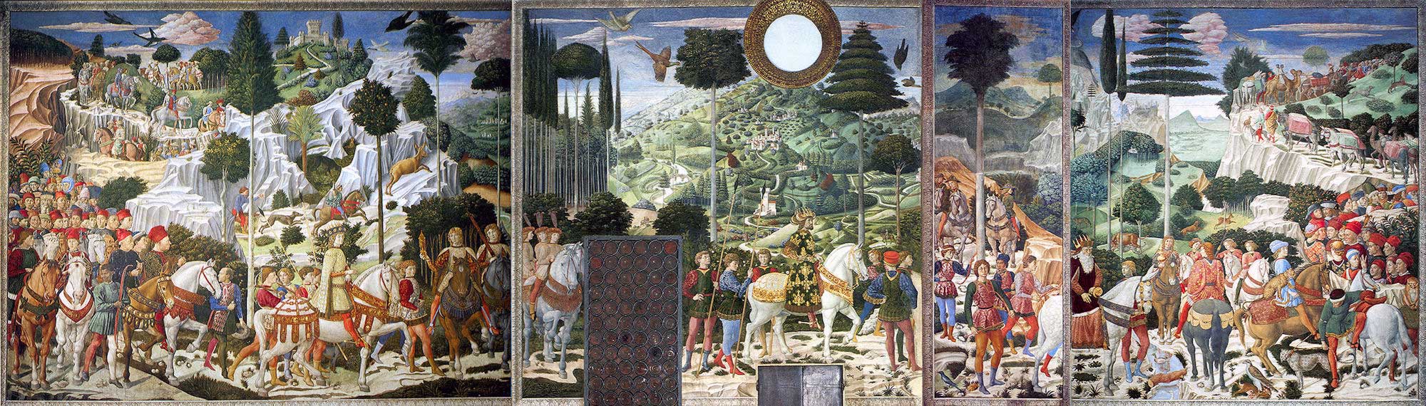 The Christmas Canvas: ‘The Procession of the Magi’ by Benozzo Gozzoli ...