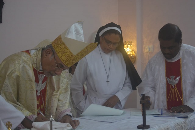 Signing of documents - Indian Catholic Matters