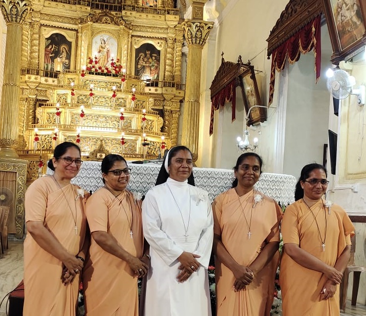 Holy Family Nuns from Goa Celebrate 25years of Religious Life - Indian ...