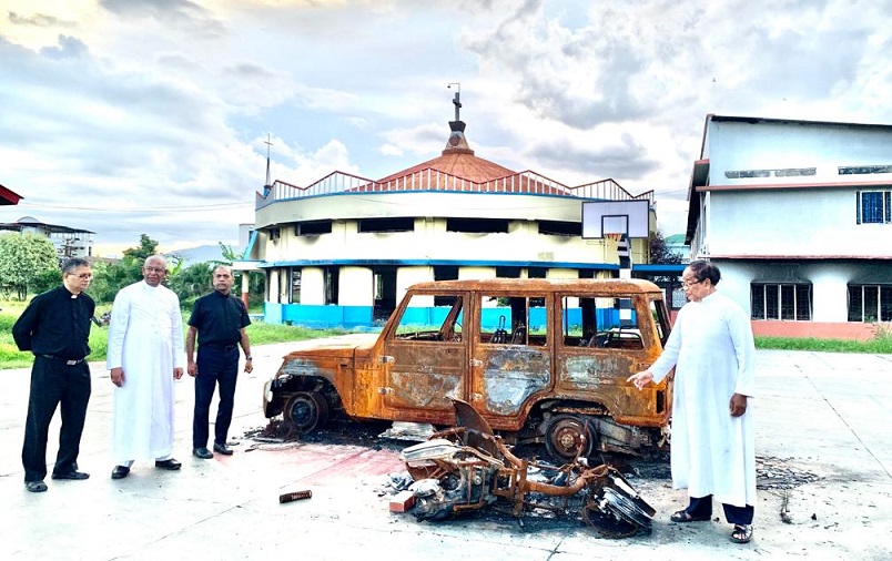 Manipur: CBCI Team Finds Large-Scale Devastation of Churches ...